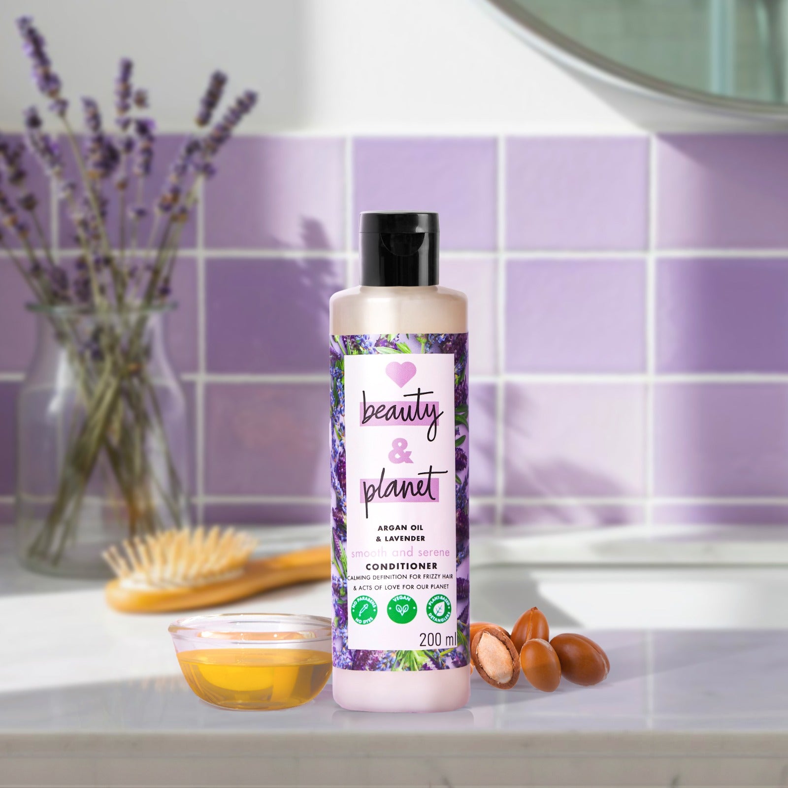 Argan Oil & Lavender Smooth and Serene Conditioner - 200ml